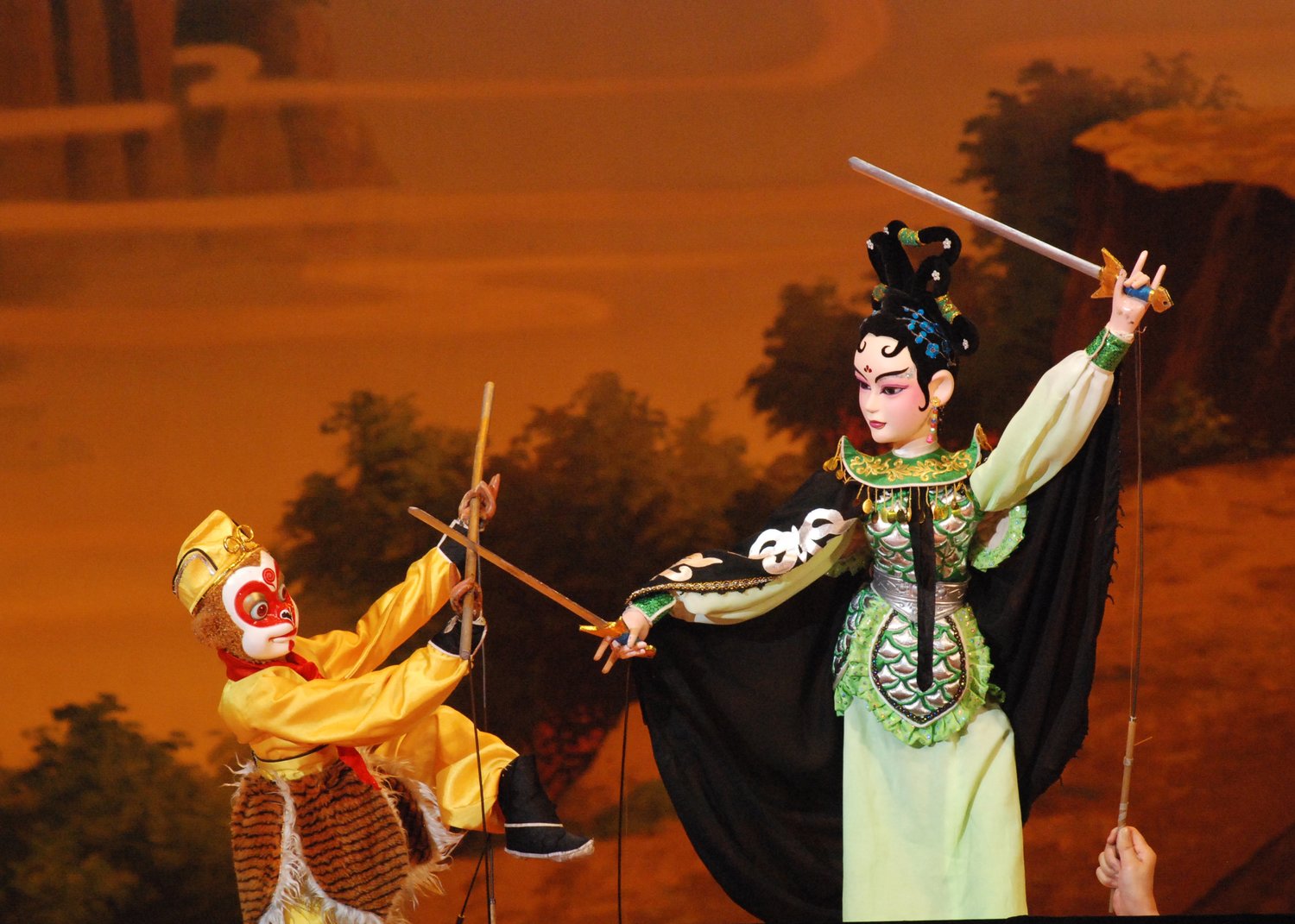 Opéra chinois (戲曲) – Ecole du lion d'or